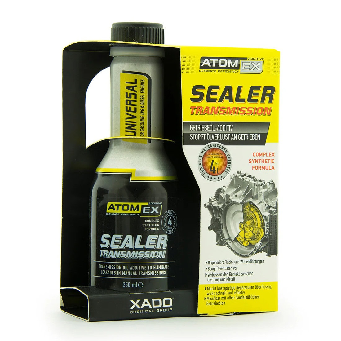 ATOMEX SEALER TRANSMISSION - Liquide Anti-fuite - BVM - XADO France